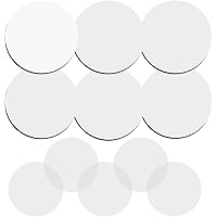 Amazon.com : Juome Transparent Sticky Notes, 300Pcs White Cute Round ...