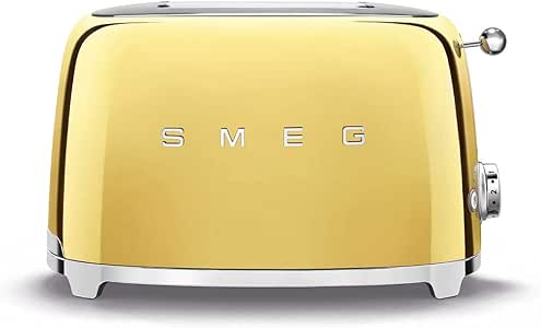 Smeg Limited Edition 2 Slice Toaster (Gold): Amazon.ca: Home & Kitchen