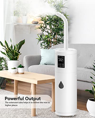 17L/4.5Gal Ultra Large Humidifiers for Bedroom 2000 sq ft, Quiet ...