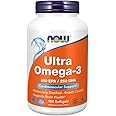 NOW Foods - Ultra Omega-3 500 EPA/250 DHA - 180 Softgels by Now Foods : Amazon.com.mx: Salud y ...