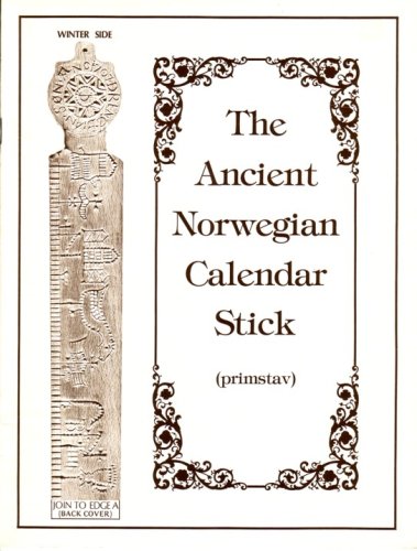 The Ancient Norwegian Calendar Stick (primstav): F. E. Ekstrand: Amazon ...