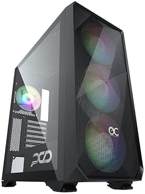 PCD STELLAR RGB BLACK MID TOWER GAMING CASE price in Saudi Arabia ...