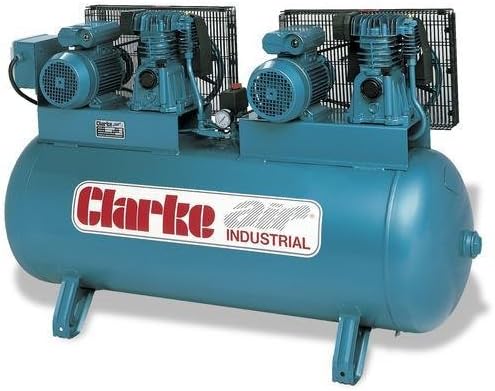 CLARKE AIR COMPRESSOR BIGGEST 230V SINGLE PHASE 28CFM 270 LTR: Amazon ...