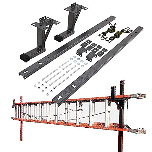Lonwin Enclosed Trailer Side Mount Ladder Rack in Oman | Whizz Ladder Rack