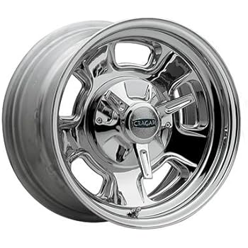 Amazon.com: Cragar 3155734: Wheel, Nomad II, Steel, Chrome, 15 in. x 7 ...