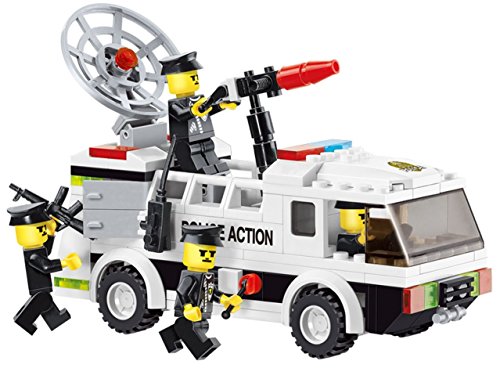 High Speed 155 Pcs Police Riot Control Building Blocks Set | Desertcart GB