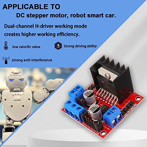 BOJACK L298N Motor DC Dual H-Bridge Motor Driver Controller Board ...