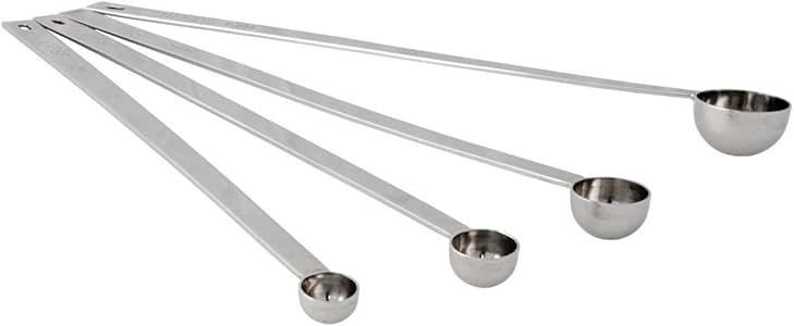 Long Handle Stainless Steel Measuring Spoons: Amazon.ca: Home & Kitchen