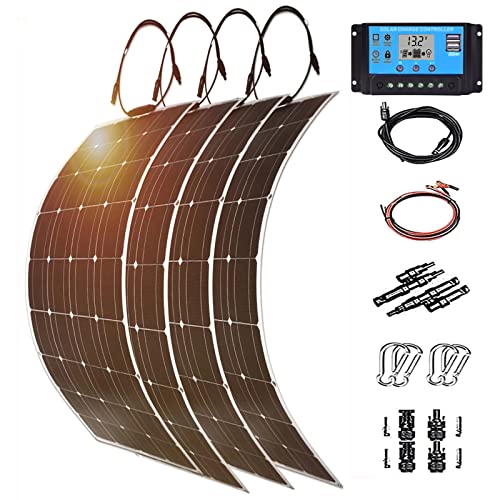 1200 Watt Solar Panel Kit 4X300W Flexible Monocrystalline(HIGH ...
