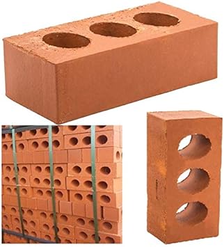 Perforated Class B Red Engineering Brick 215 x 102 x 65 Millimetre ...