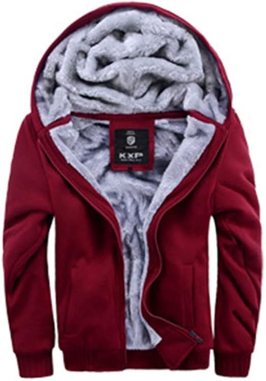 Sudadera con Capucha y Cremallera Completa para Hombre, Chaqueta de ...