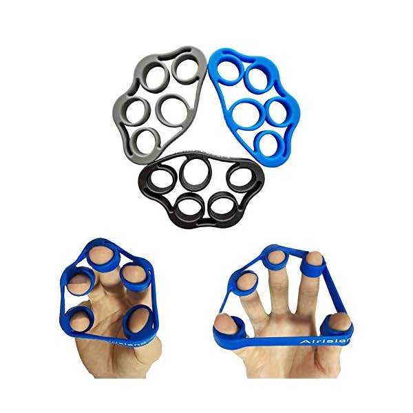 Airisland Finger Stretcher Hand Resistance Bands Hand Extensor ...