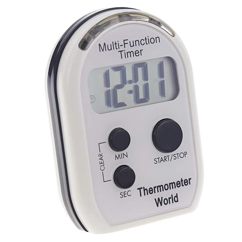 Visual Timer Multi Function with Vibrating Audible and Flashing Alarm ...