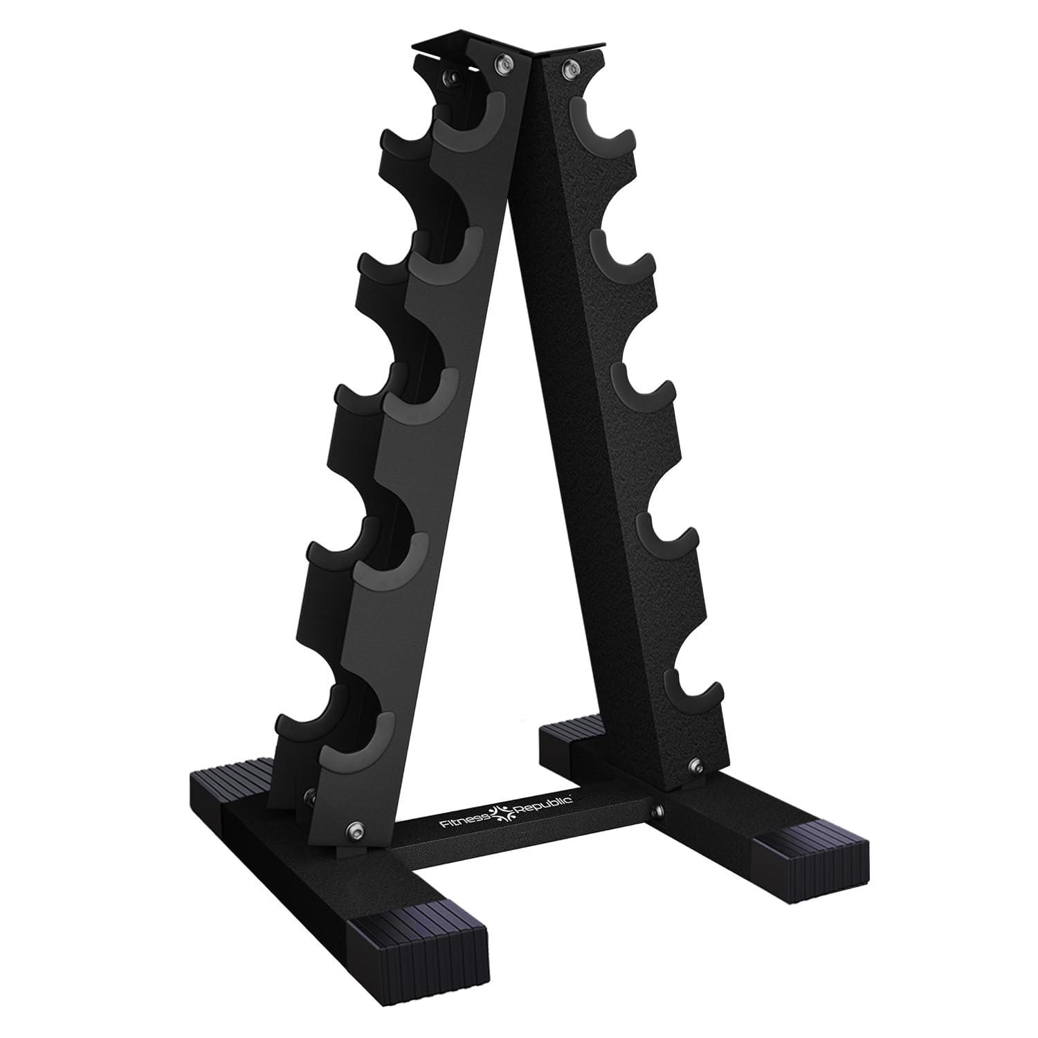 Fitness Republic 3 Tier 120 LB Capacity Dumbbells Weight Storage Rack ...