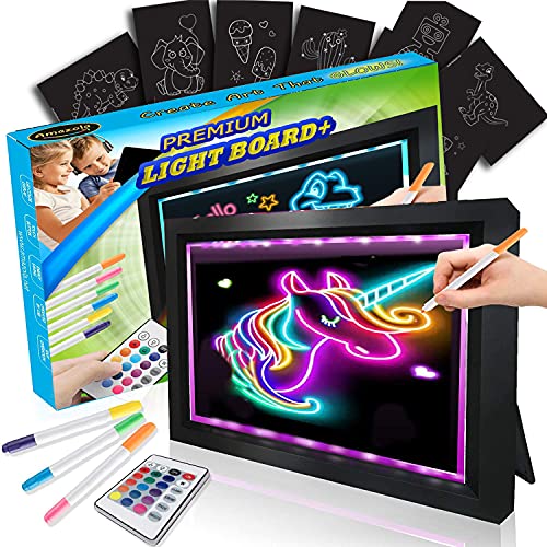 Light Board Drawing Tablet, Writing Tracing Pad Sketch Screen - Awesome ...