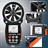 Anemometer Handheld, Portable Anemometer，Velometer, Anemometer for HVAC ...