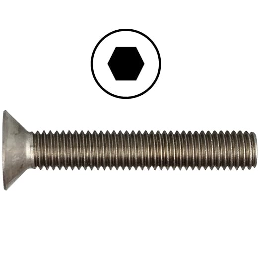 Senkkopfschrauben M5 X 70 DIN 7991 mit Innensechskant (ISK) Edelstahl ...