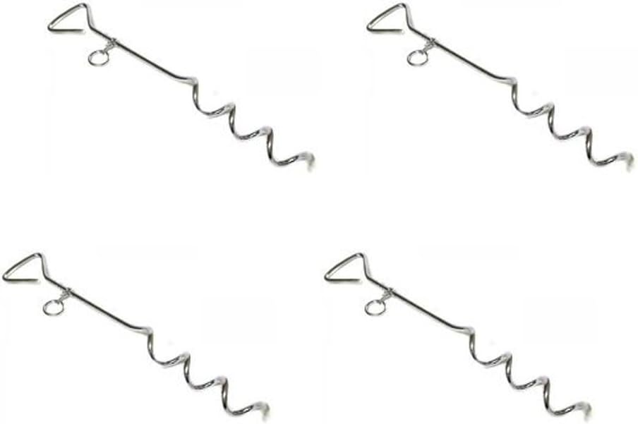 Ardisle 4 X Marquee Heavy Duty 16″ Storm Tie Down Ground Peg Anchor ...