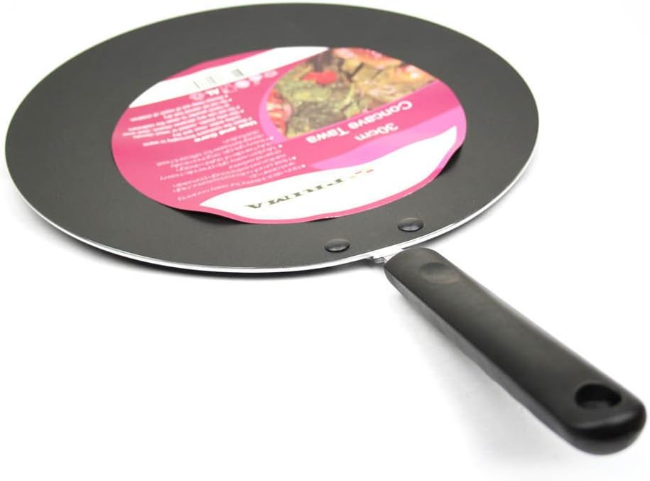 30CM LARGE NON STICK TAWA TAVA PAN INDIAN NAAN ROTI CHAPATI FLAT BREAD ...