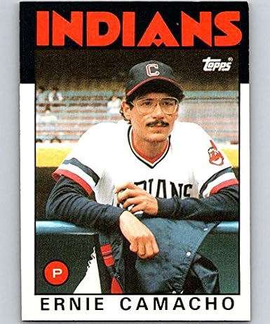 Amazon.com: 1986 Topps Baseball #509 Ernie Camacho Cleveland Indians ...