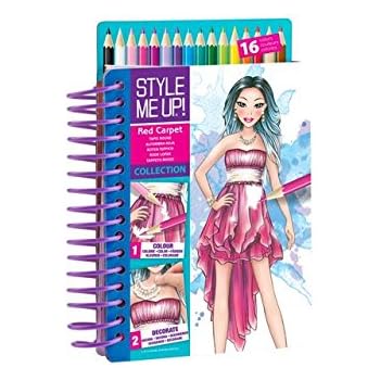 Amazon.com: Style Me Up! The Tinker Bell Collection Small Sketchbook ...