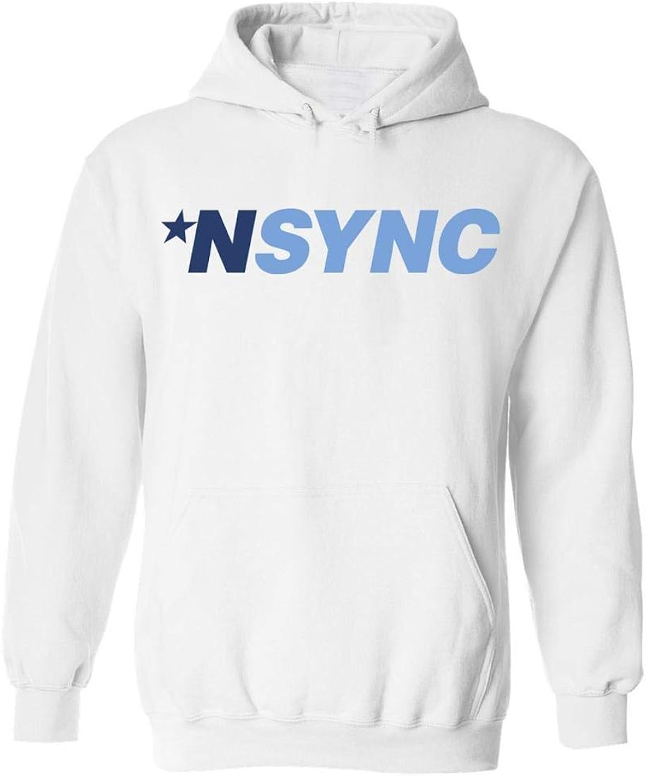 NSYNC Logo Hoodie: Amazon.co.uk: Clothing