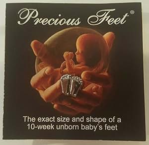 Amazon.com : Pro-Life "Precious Feet" Lapel Pin - Silver : Everything Else