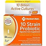 Amazon.com: Member's Mark 5x Probiotic Digestive Care Supplement - 2 ...
