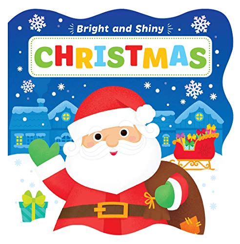 Amazon.com: Christmas-Chunky Board Book with Bright and Shiny Foil ...
