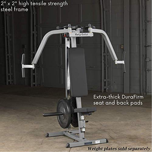 Body-Solid GPM65 Plate Loaded Pec Machine for Chest, Back, and Shoulder ...