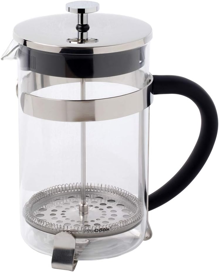 ProCook - Cafetière en Verre - 12 Tasses / 1,5L - avec Poignée ...