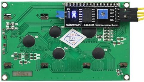 SainSmart® IIC/I2C/TWI Serial 2004 20×4 LCD Module Shield For Arduino UNO MEGA R3 – BigaMart