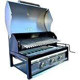 CARBONeat Nuevo C25+ Asador de carbón portátil con parrilla de acero ...