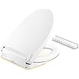 KOHLER PureWash E930 Elongated Heated Bidet Toilet Seat, White with ...