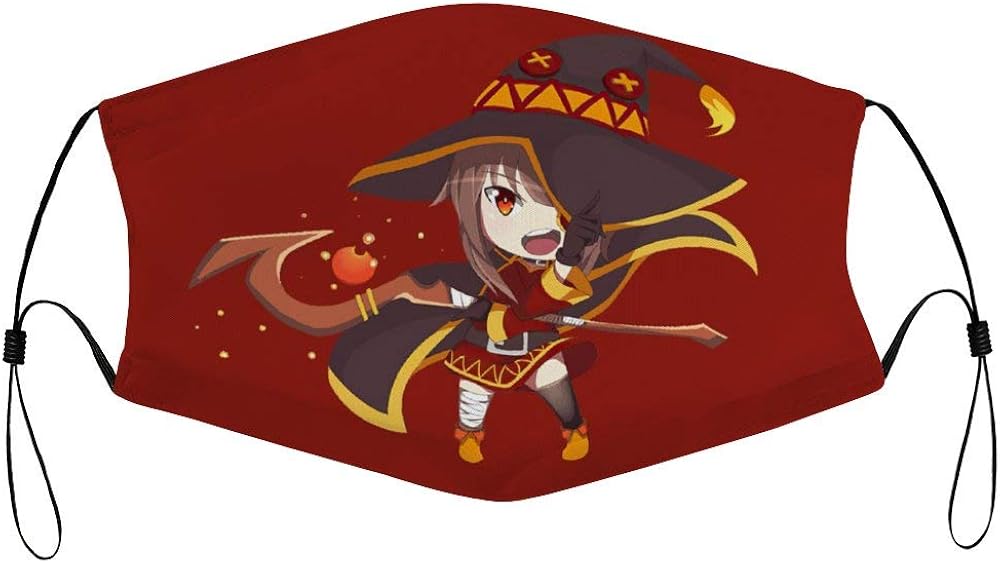 KonoSuba Mask, Anti-Dust Windproof Face Cover Washable Reusable Masks ...
