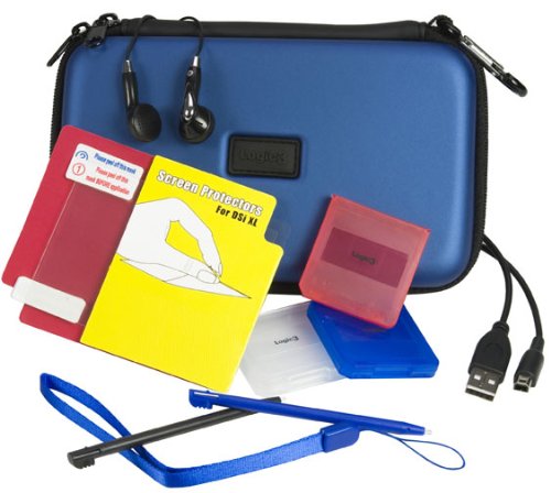 Amazon.com: DSi XL Starter Pack - Blue: Video Games