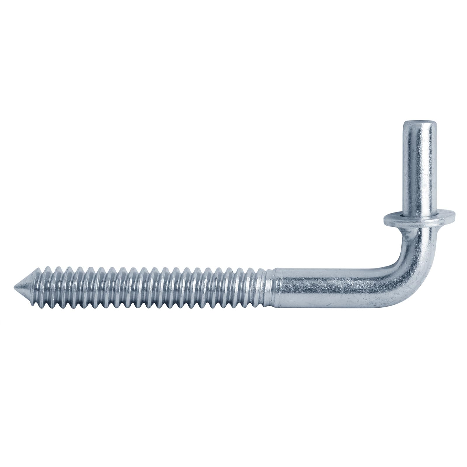 8 Pcs 1/2" Hinge Pin,6-3/8" Wood Post Male Lag Screw Gate Hinge for ...