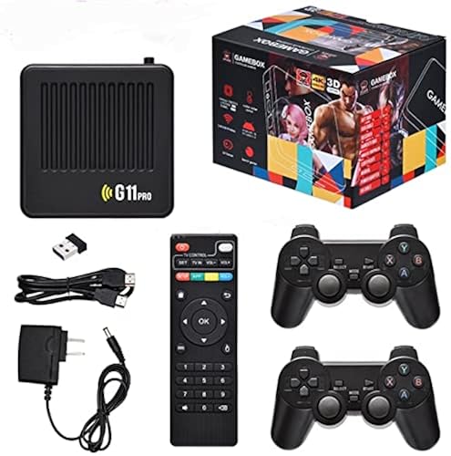 G11 Pro Game Box Console, 4k, Wifi, 40000 Games, Dual System, 128gb ...