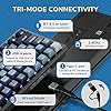 RK ROYAL KLUDGE RK98 Wireless Mechanical Keyboard Triple Mode 2.4G/BT5 ...