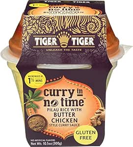Amazon.com : Tiger Tiger Butter Chicken Curry In No Time, 10.5 Ounce ...