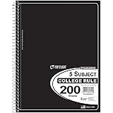 Amazon.com : Top Flight 2be Poly Cover Twin Wire 3-Subject Notebook ...