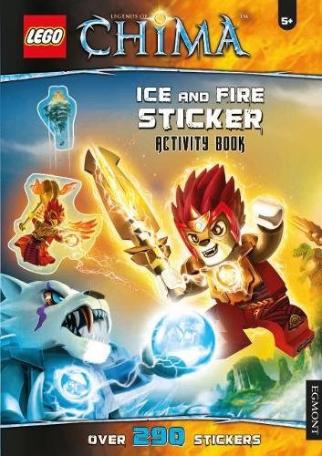 LEGO Chima Ice and Fire Sticker Activity Book: 9781405278041: Amazon ...