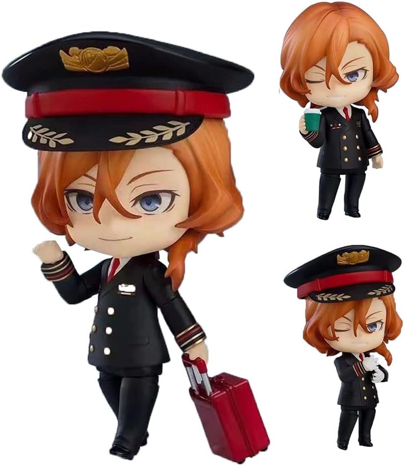QAHEART Nakahara Chuuya Figures Dazai Osamu Anime Figure Statues PVC ...