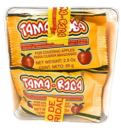 TAMA-ROCA Forritos Para Manzanas Natural Tamarind Fruit Candy With Salt ...