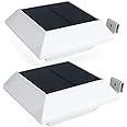 Amazon.com: Solar Gutter Lights Motion Sensor Outdoor Security Light (2 ...