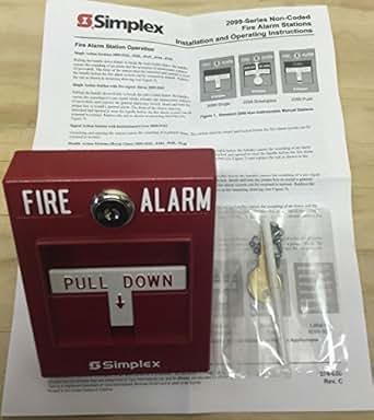 Simplex 2099-9754 Manual Pull Station: Amazon.com: Industrial & Scientific