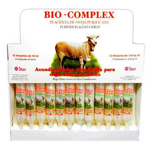 Bio Complex Purified Placenta Sheep Leave in Hair Conditioner 12 ...