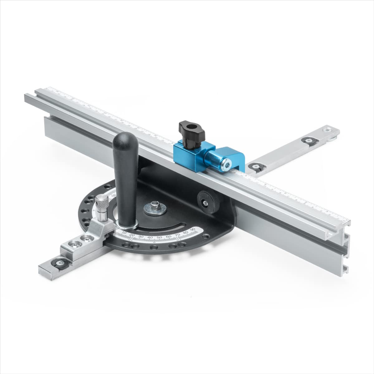 Mua 51007 Table Saw Miter Gauge Fence System w/ 13 Precise Angle Stops ...