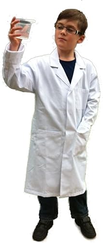 Kids White Lab Coat Doctors Science Dr Warehouse Boys Girls Childrens ...
