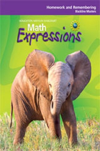 Amazon.com: Math Expressions: Homework and Remembering Blackline Master ...